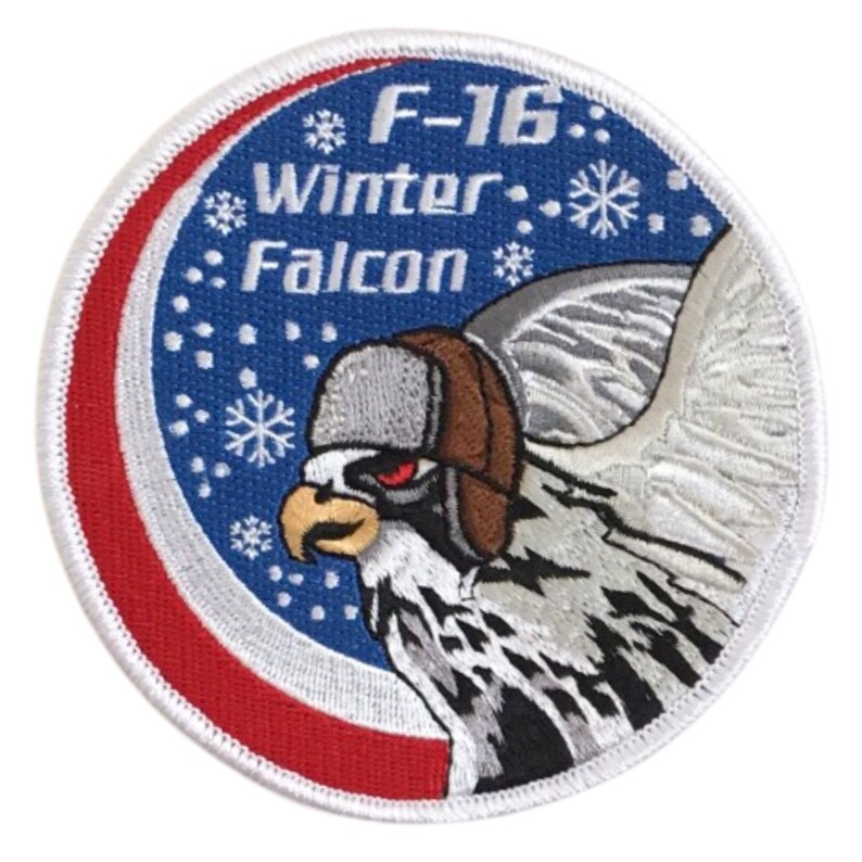 F-16 Fighting Falcon, Aviation Patch, Winter, Morale Patch, Aircraft ...