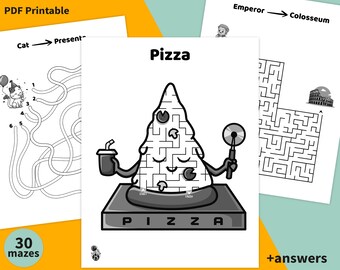 Mazes for Kids - Etsy
