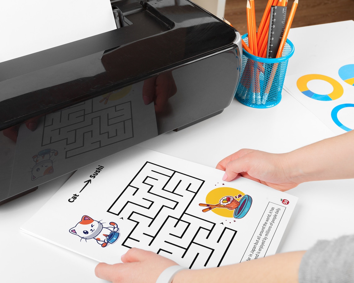 Printable Mazes for Kids, Answers Included, PDF Format Download ...