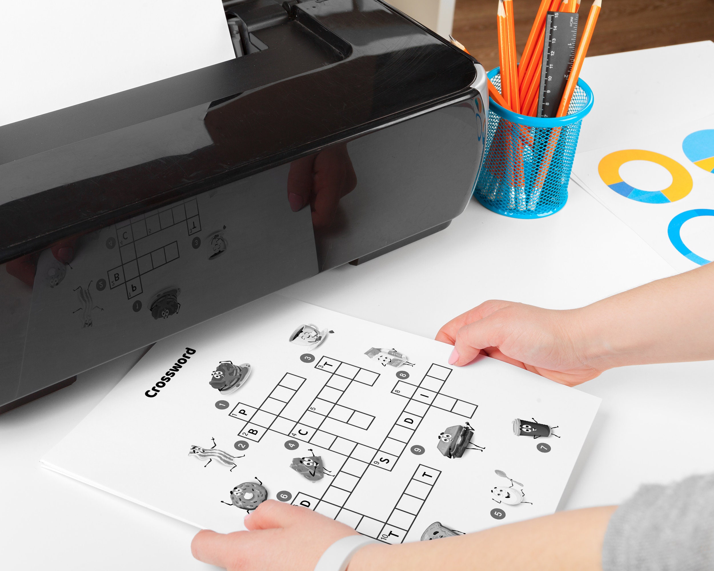 Printable Kids Activity Pack: Crosswords, Mazes, Word Search, How to ...