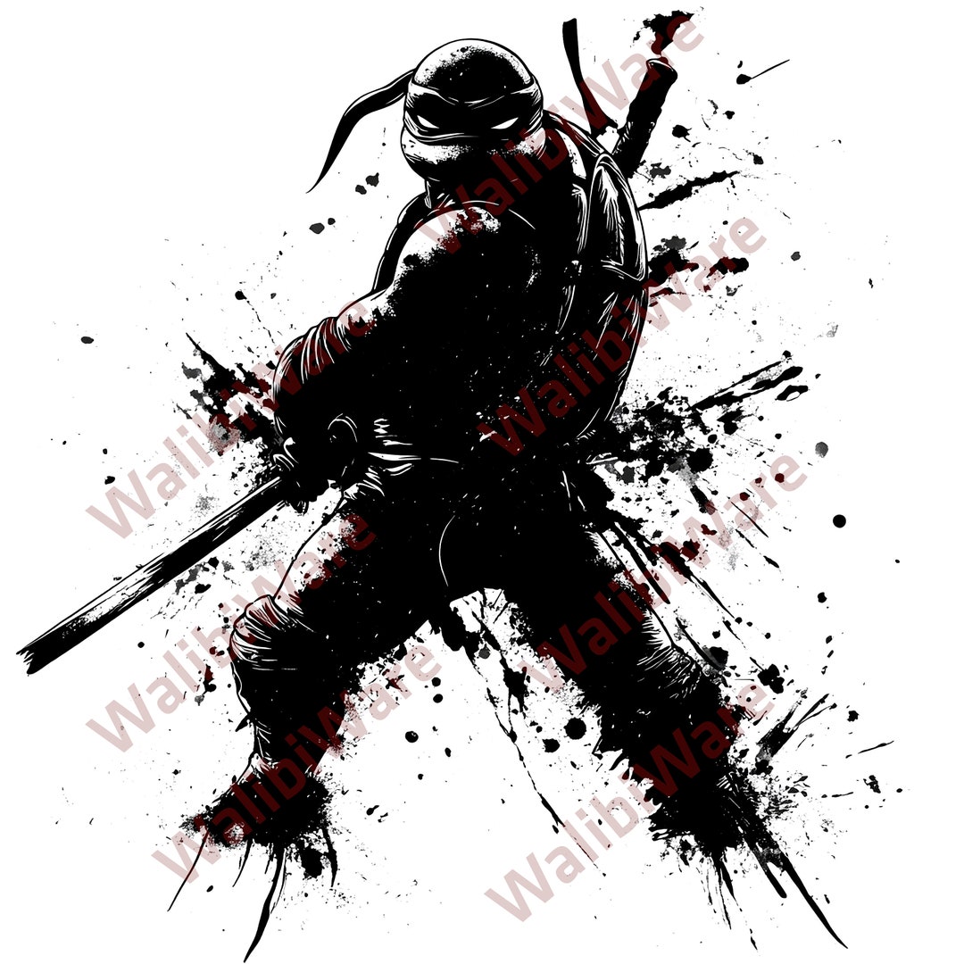 Plotter File: ninja Turtle 1 - Etsy