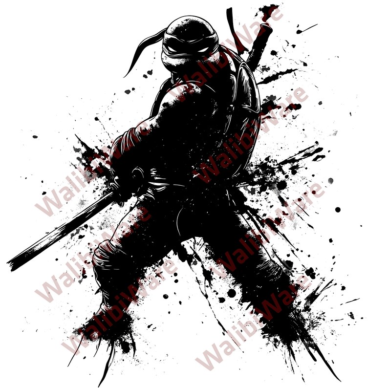 Plotter File: ninja Turtle 1 - Etsy