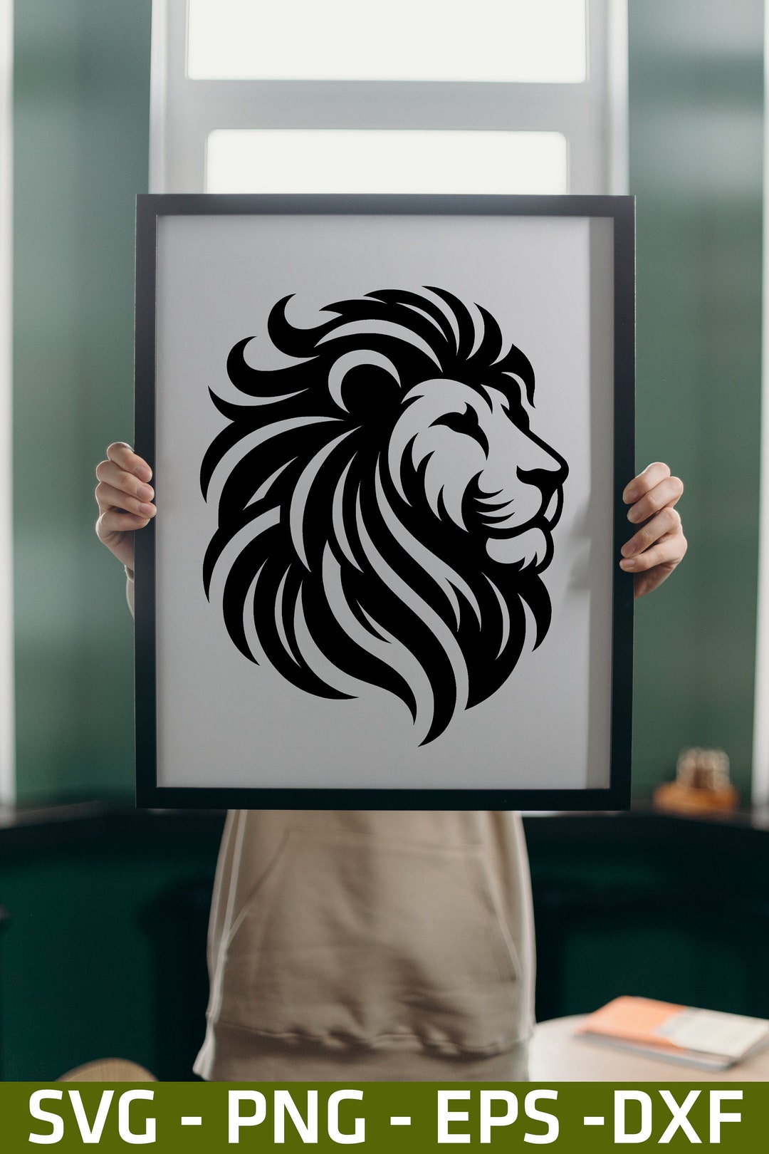 Plotter File: lion 1 - Etsy