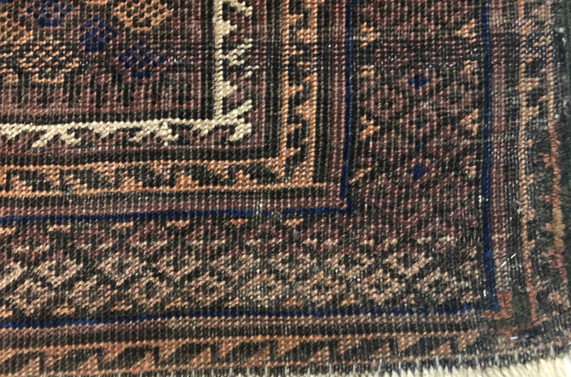Antique Baloch Dukhtar E Ghazi Pray Rug - Etsy