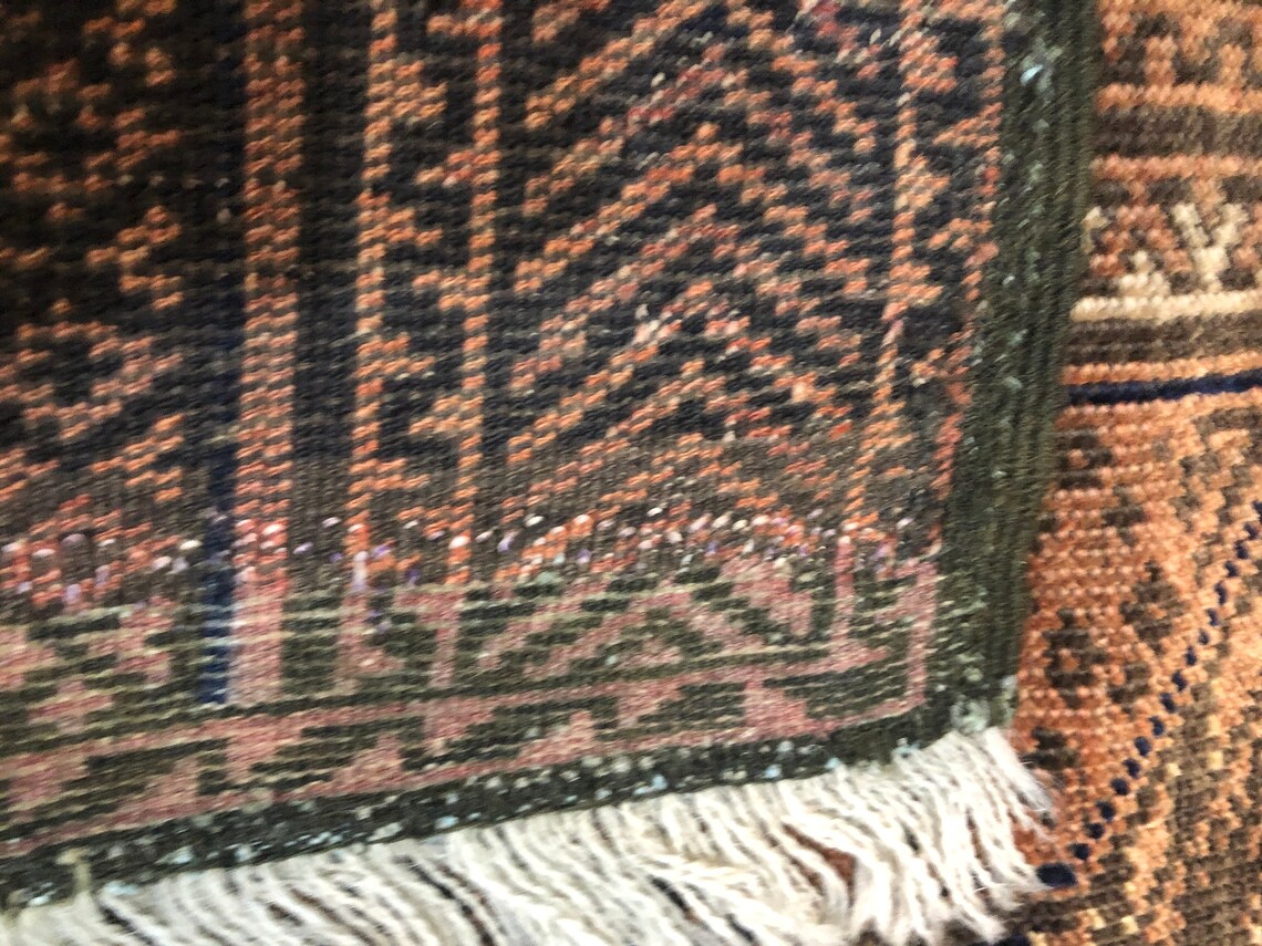 Antique Baloch Dukhtar E Ghazi Pray Rug - Etsy