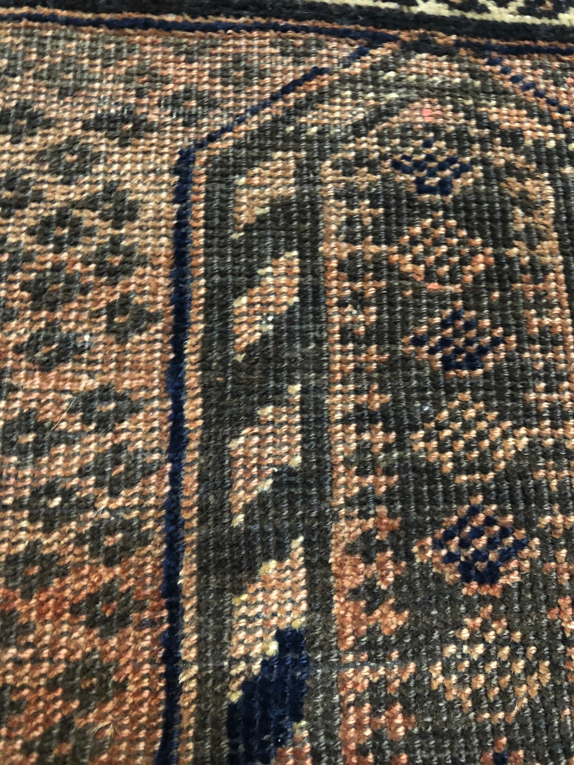 Antique Baloch Dukhtar E Ghazi Pray Rug - Etsy