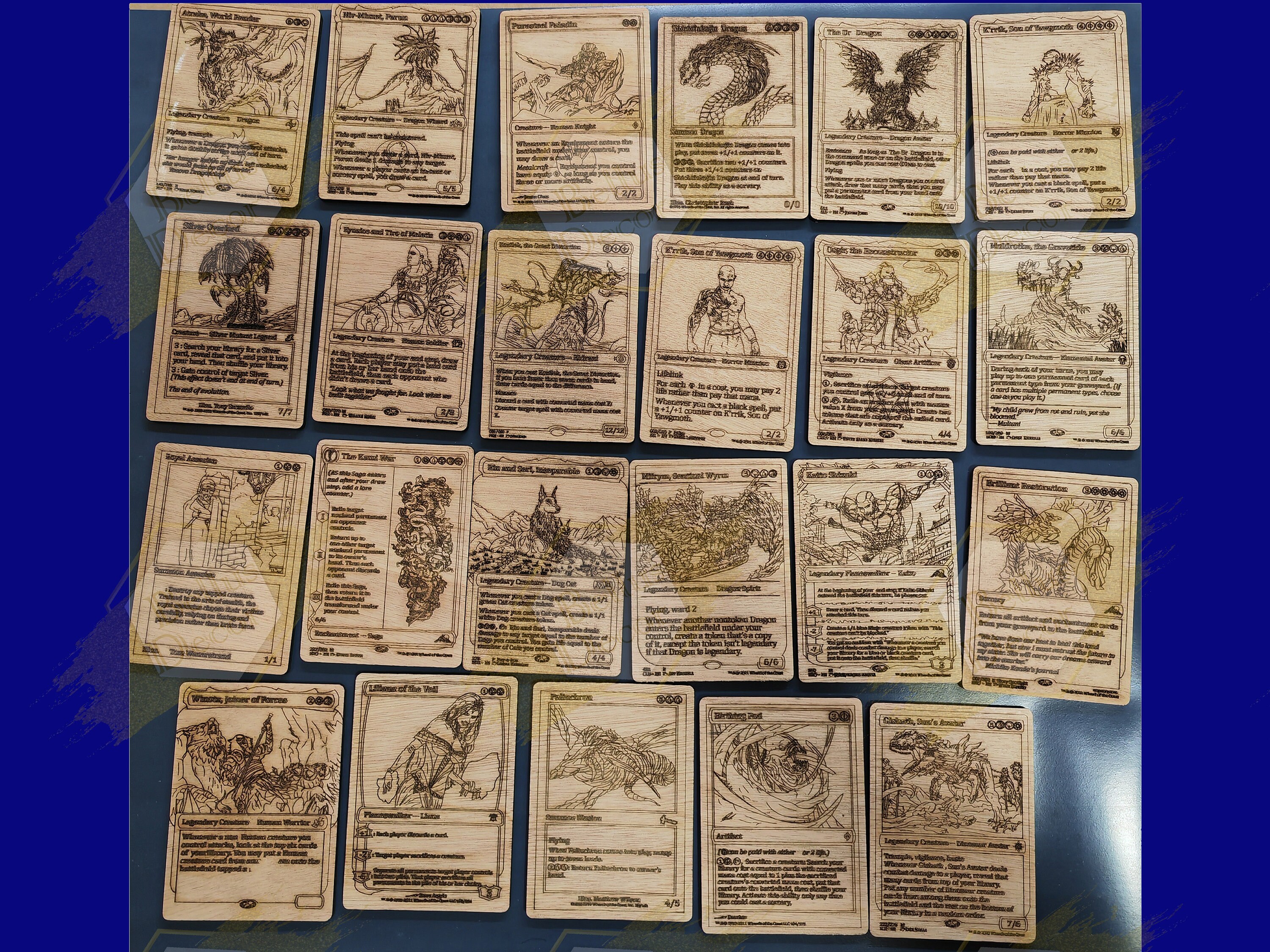 Bundle / Lot Magic the Gathering Cards Laser Cutting Files - Etsy