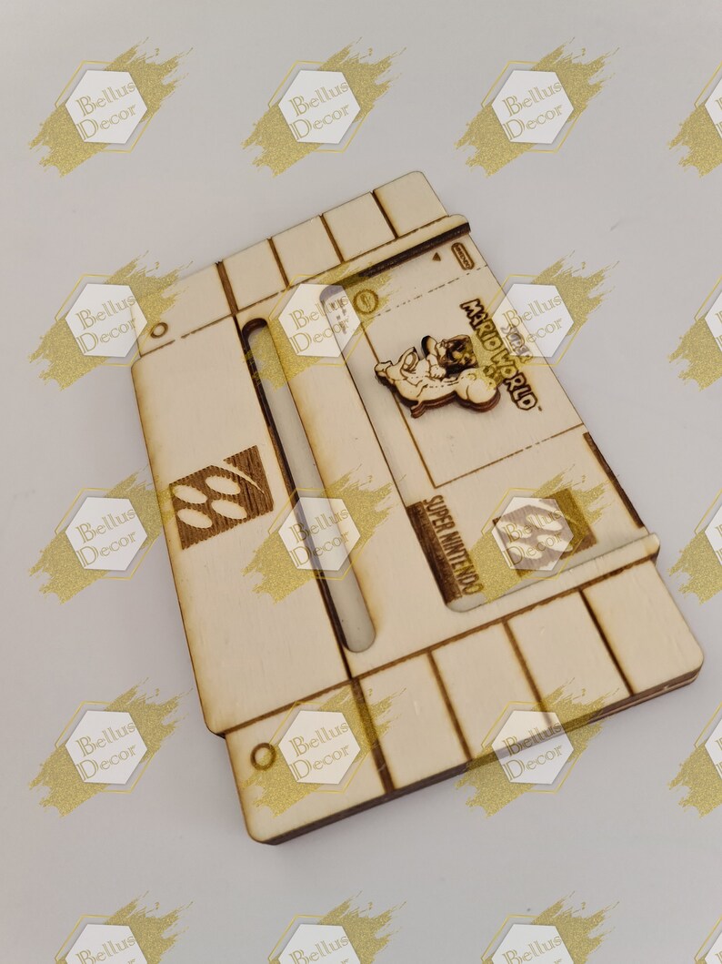 Super Mario World SNES Cartridge .svg .dxf .lbrn2 - Etsy Australia