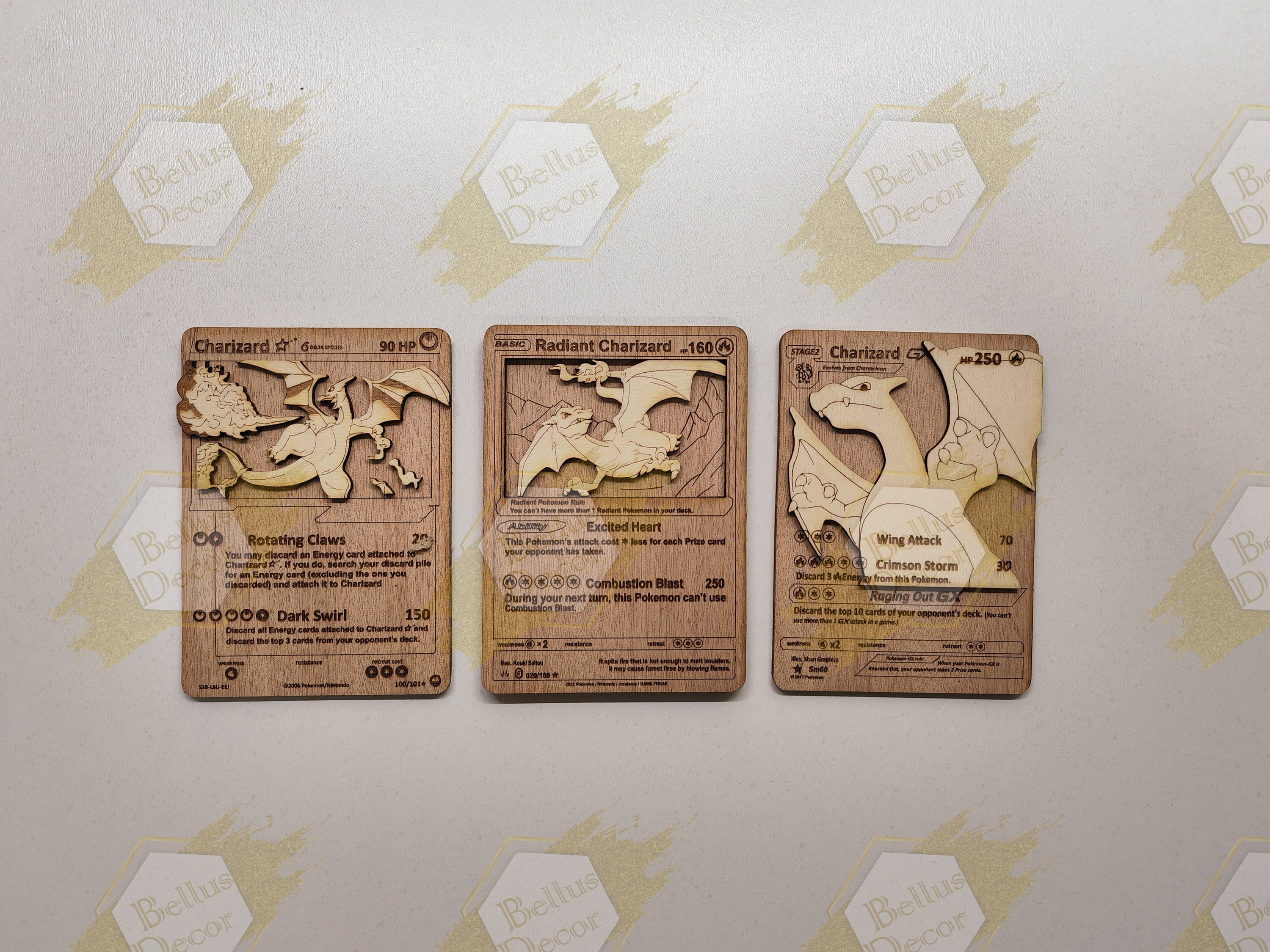 Charizard Bundle Pokemon Cards Laser Cutting Files - Etsy