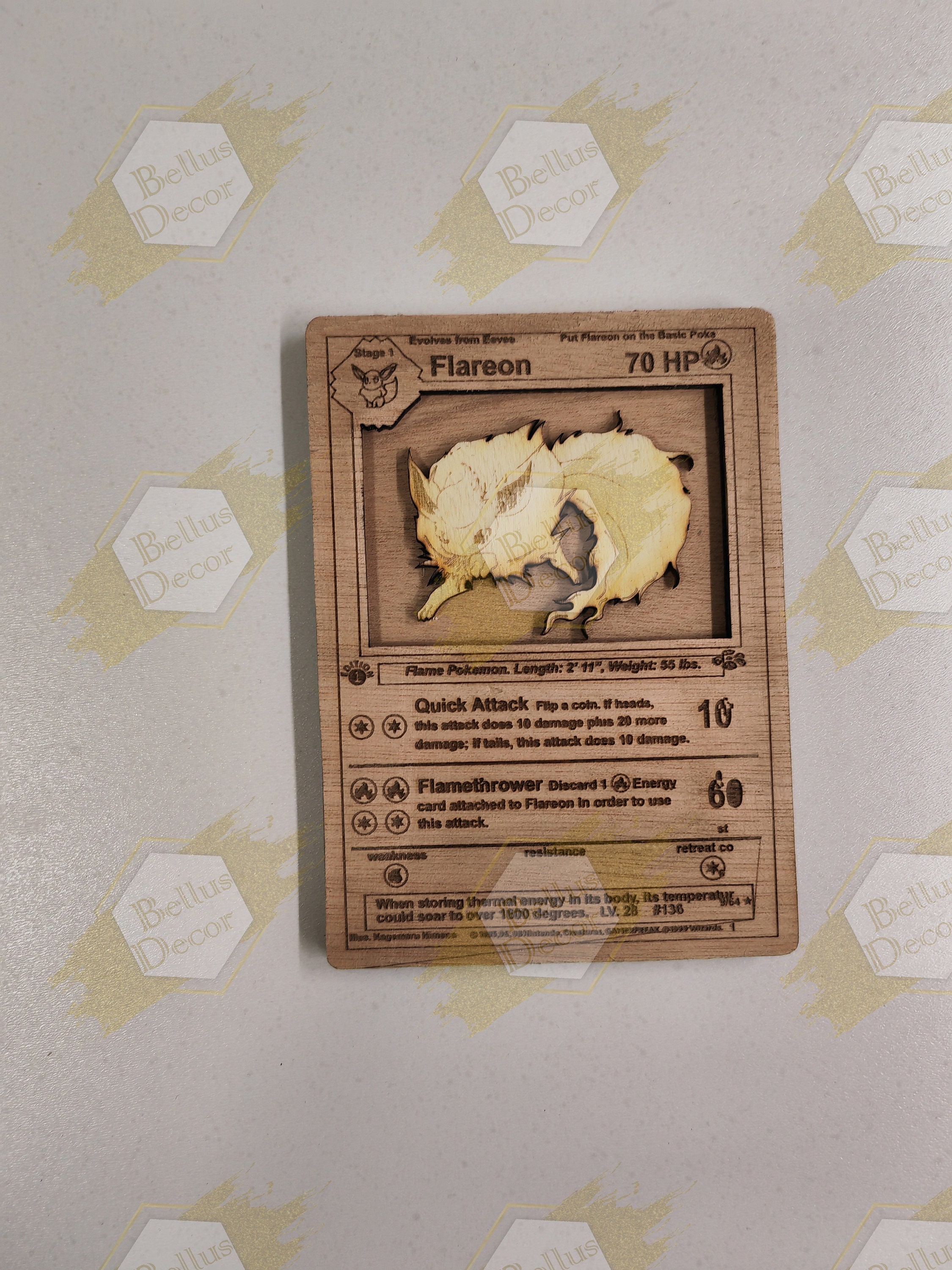 Eevee Evolution Bundle Pokemon Card Laser Cutting File .svg .lbrn2 .dxf ...