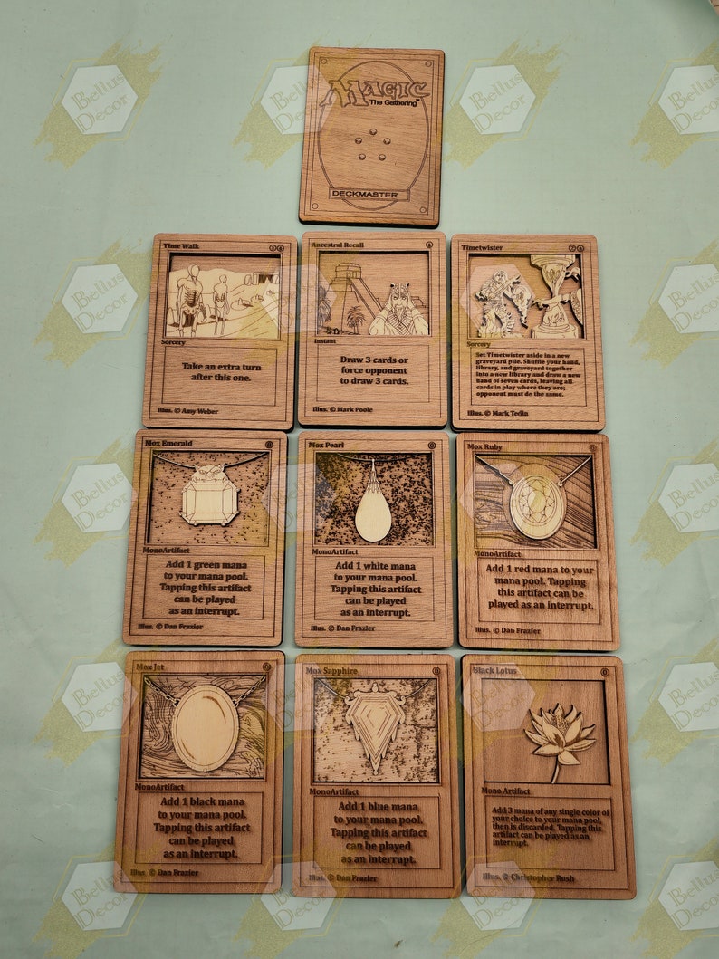 Bundle Magic the Gathering Laser Cutting Files - Etsy