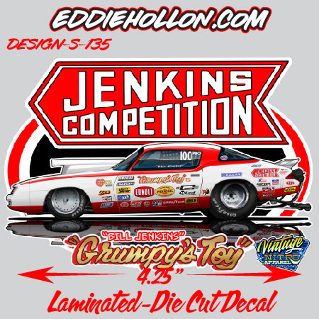 Bill Grumpy Jenkins Grumpy's Toy 1980 Camaro Pro Stock - Etsy