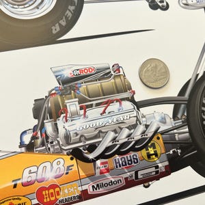 1979 NHRA Championship Posters Rendering 2 Side Print - Etsy