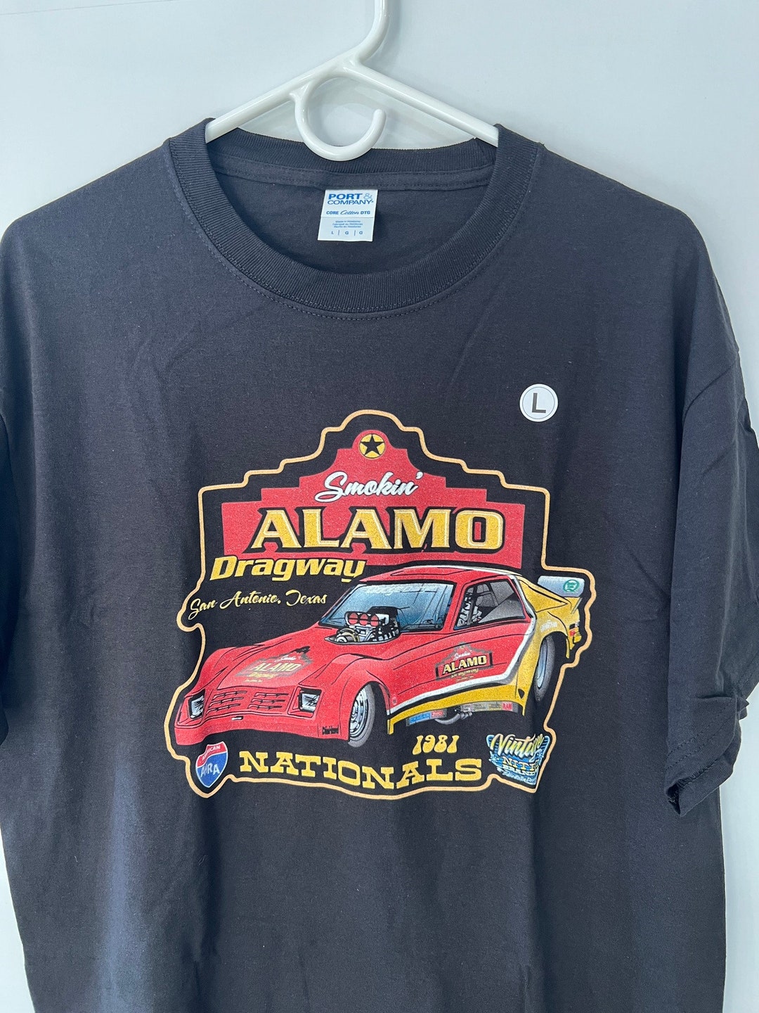 Alamo Dragway LARGE Port & Company T-shirt - Etsy
