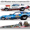 John Force Coke Camaro Nitro Funny Car Huge 35" &17" NITRO Heads" Wall ...