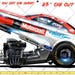 Tasca Motorcraft 2024 Funny Car, 23 nitro Heads Wall Decals - Etsy