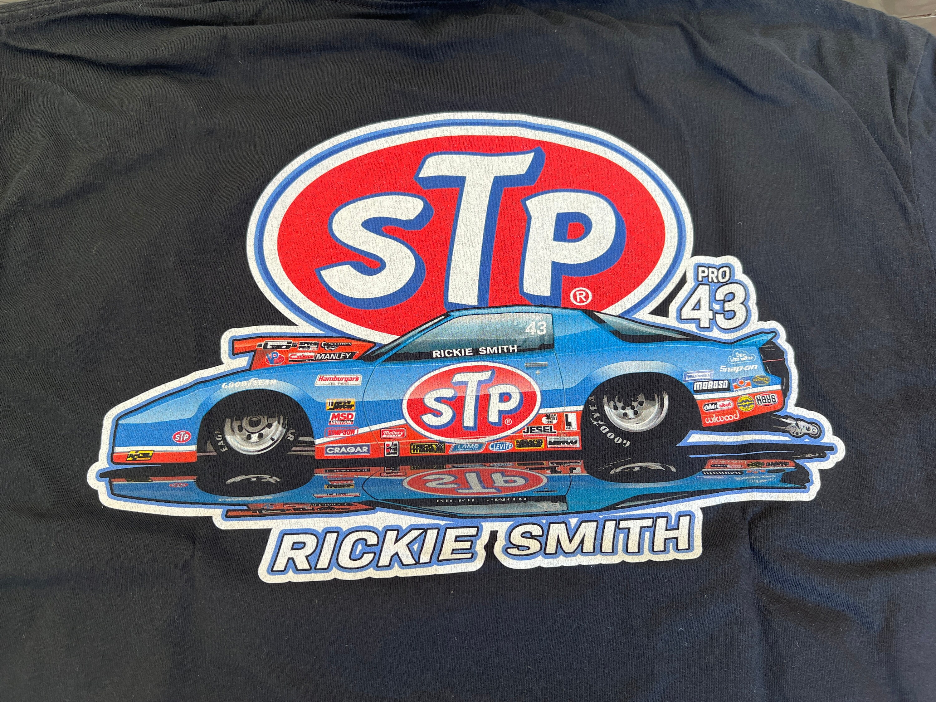 Large vintage Rickie Smith STP Logo DTG Printed Shirt NEW - Etsy