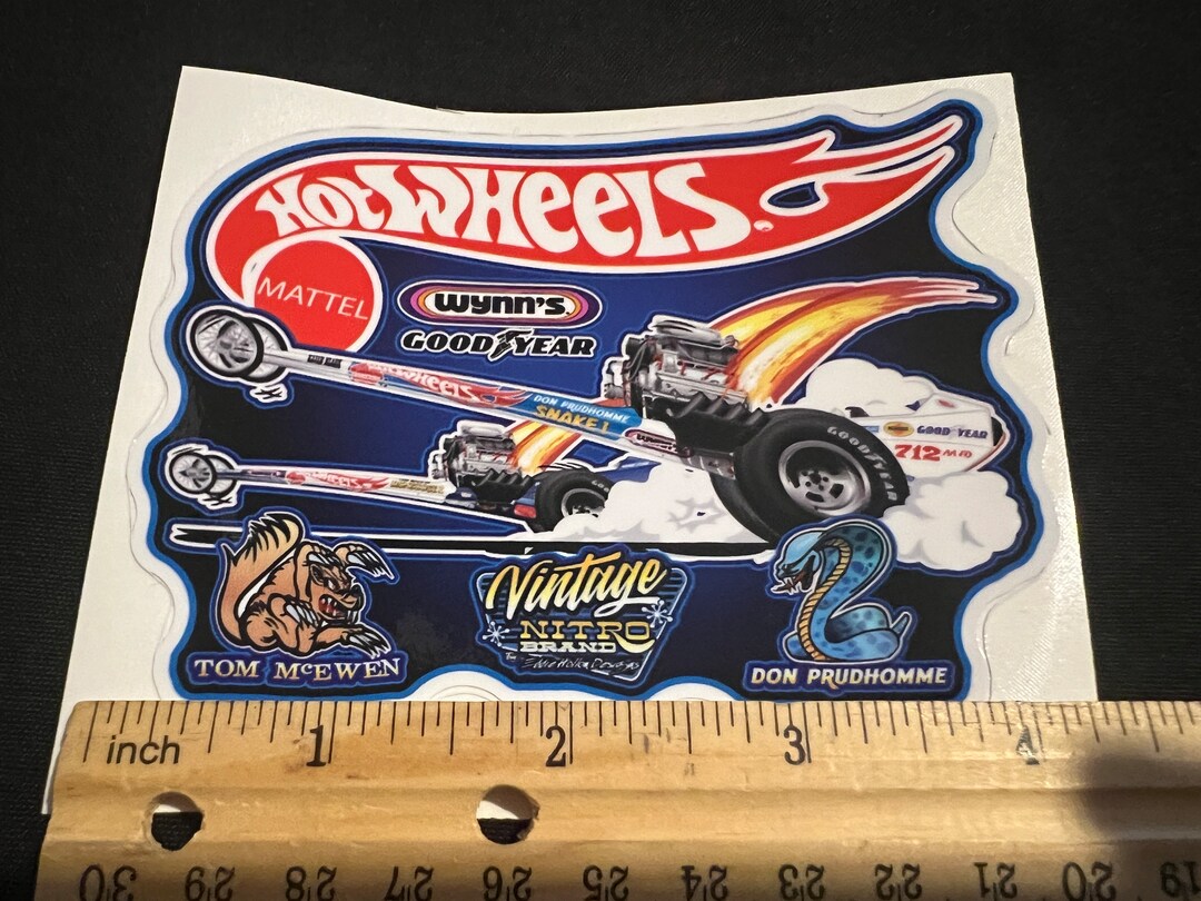 Hot Wheels Slingshot Dragsters Decal - Etsy