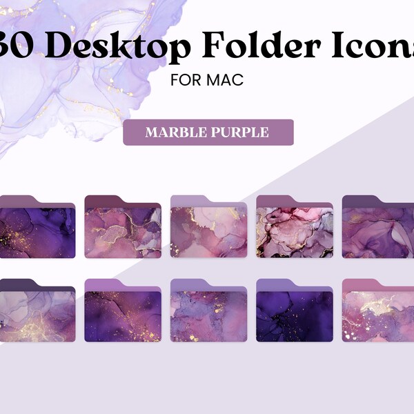 Marble Desktop - Etsy