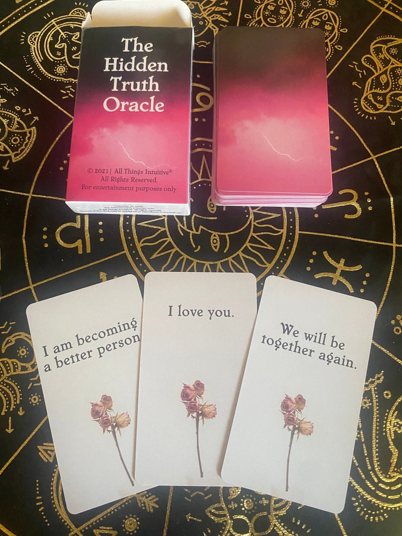 Oracle Reading the Hidden Truth - Etsy