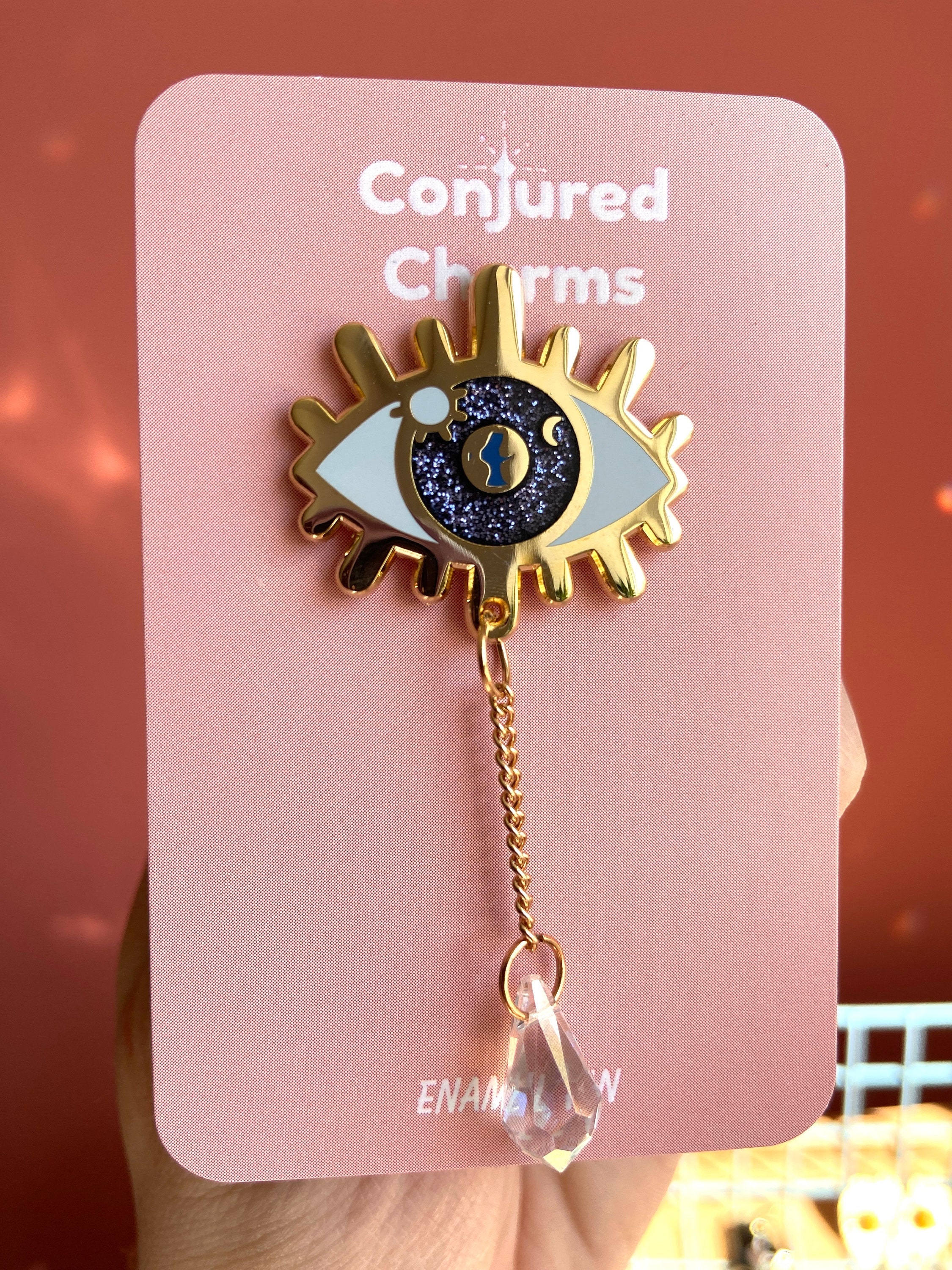 Cosmic Eye Enamel Pin 2.0 All Seeing Eye Truth Seer Third Eye Evil Eye ...