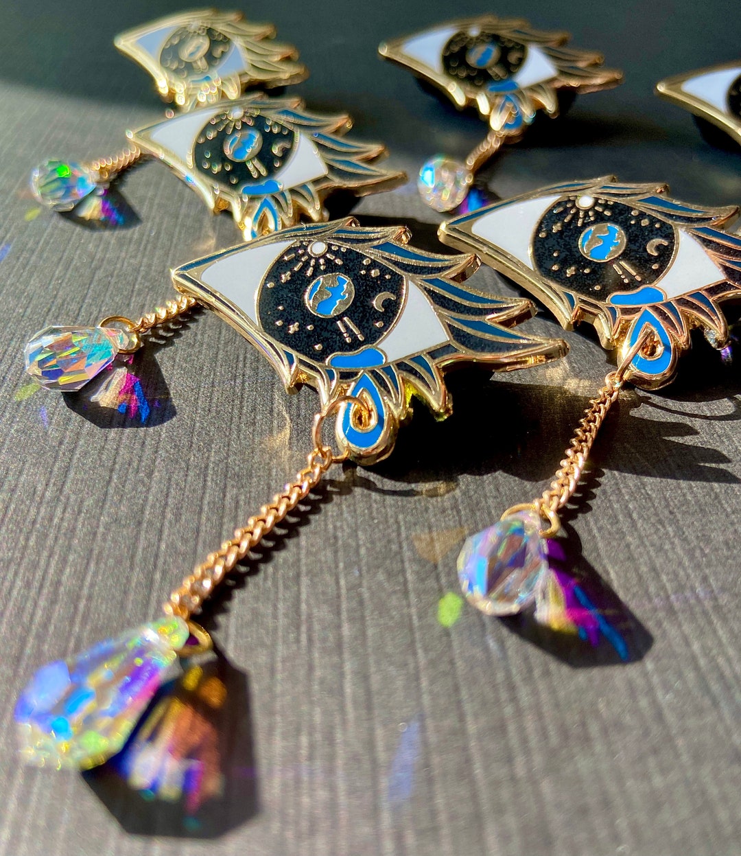 Cosmic Eye Enamel Pin All Seeing Eye Truth Seer Third - Etsy