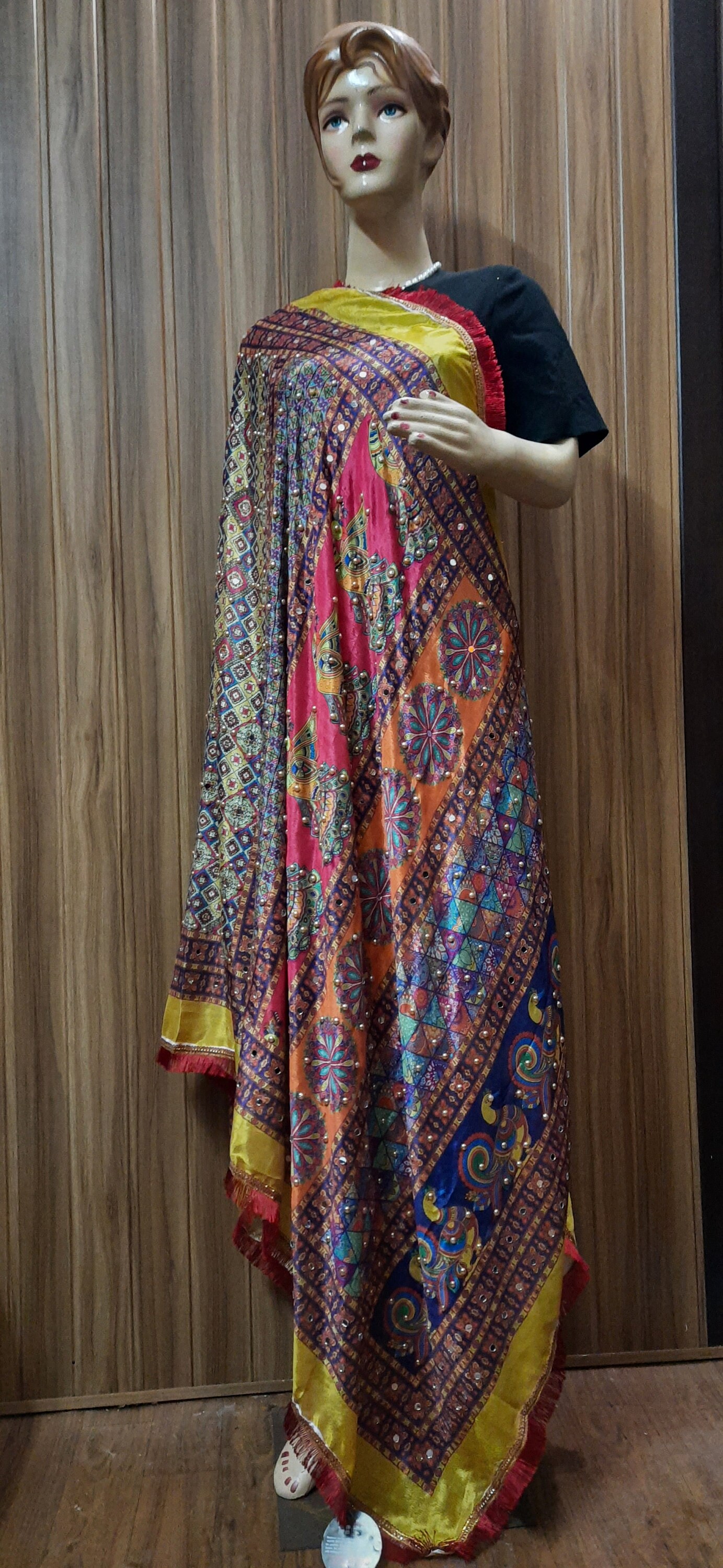 Handcrafted Authentic Pakistani Karachi Dupatta Embellished - Etsy