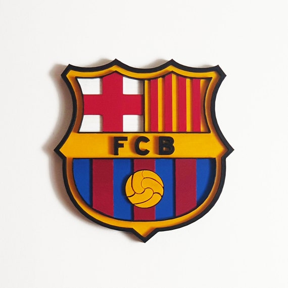 Fc Barcelona Logo 3d