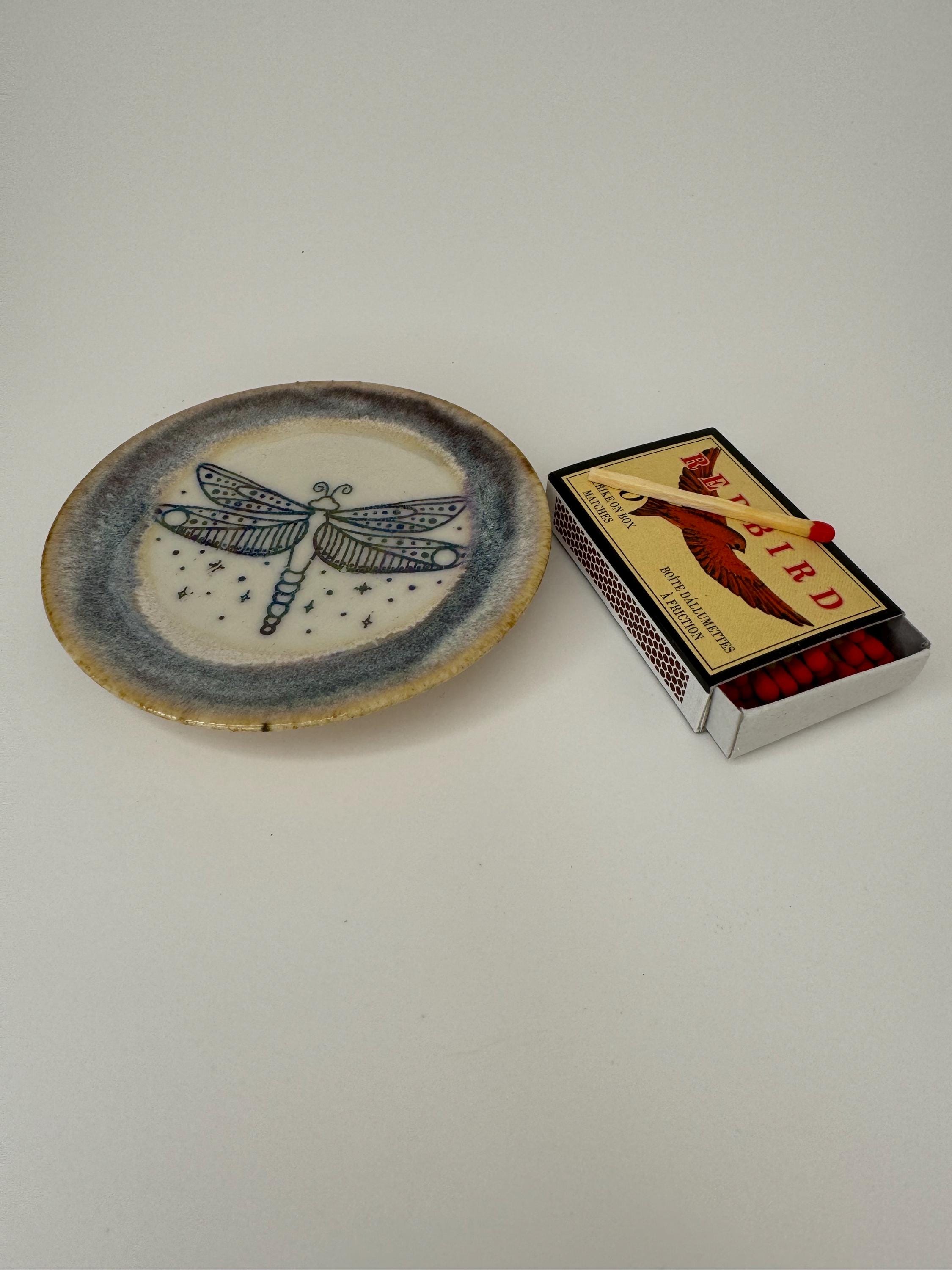 Dragonfly Trinket Dish - Etsy