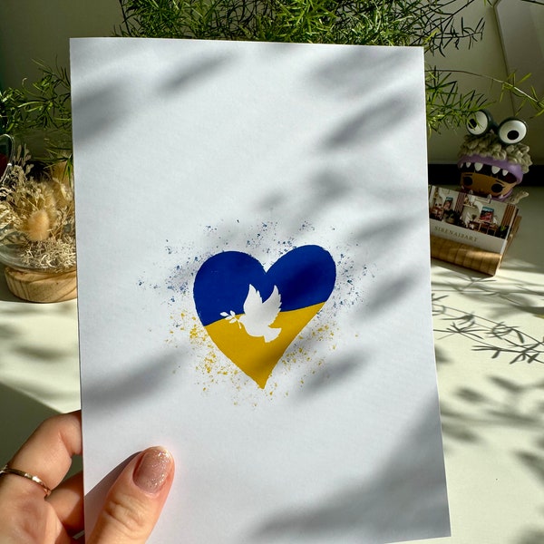 Ukrainian Birthday Card - Etsy