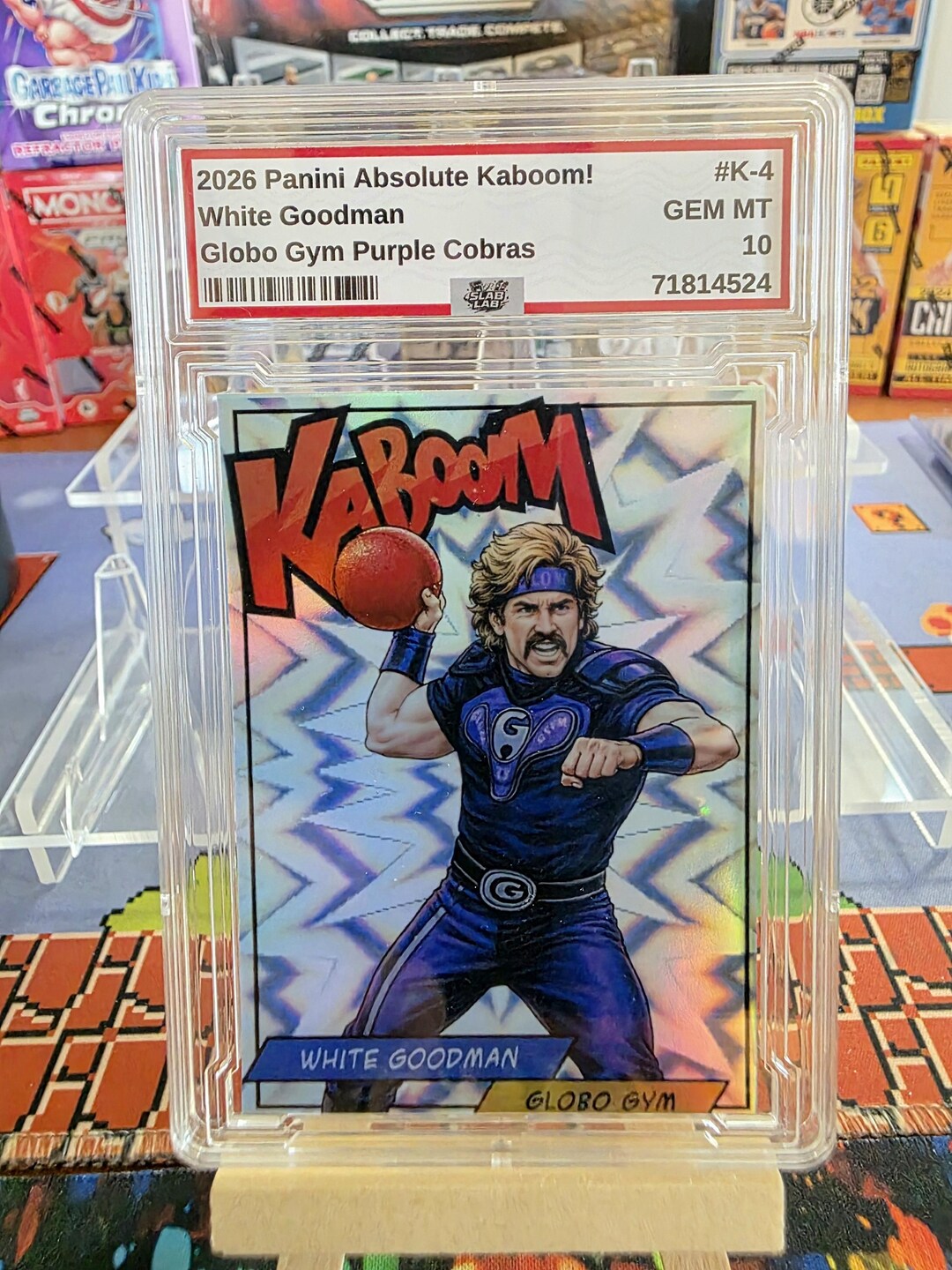 Kaboom! White Goodman Dodgeball Movie Custom Card - Etsy
