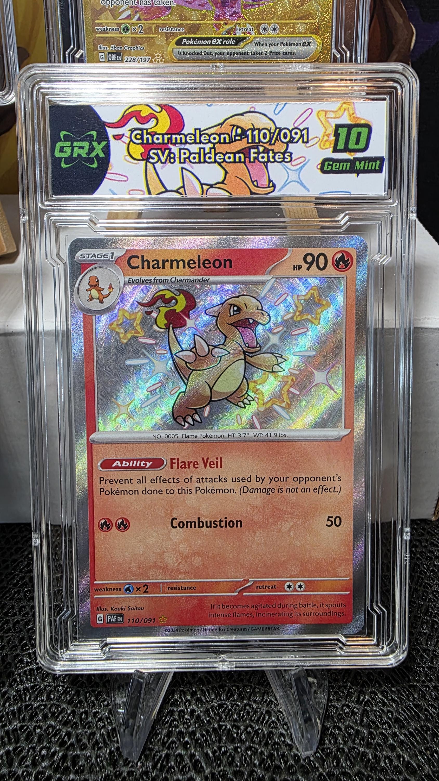 Custom Pokemon TCG Slab Labels - Etsy