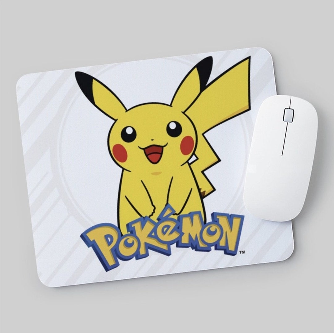 Pikachu Pokémon Mousepad - Etsy