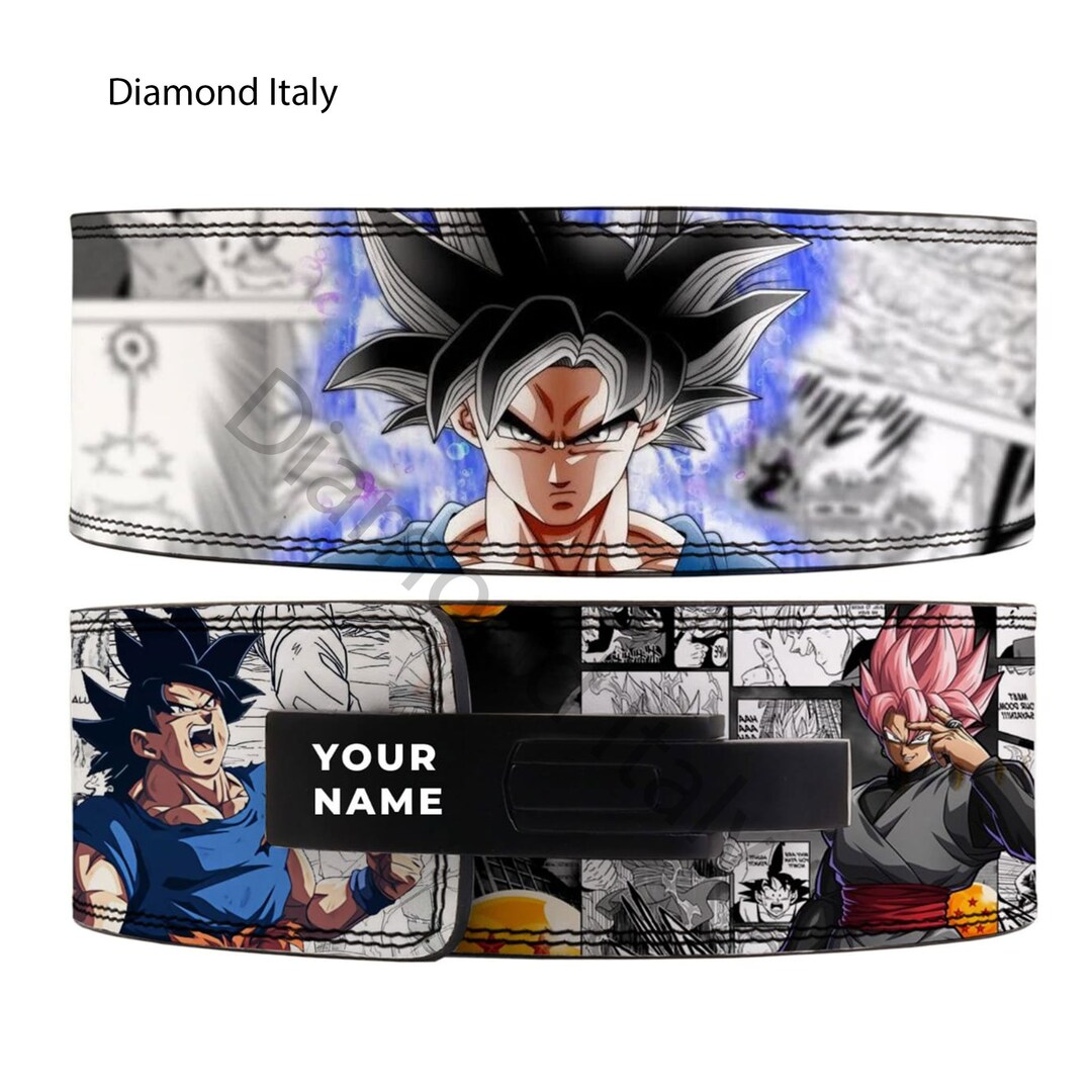 Goku Super Saiyan Power Lever Lifting Anime Belt Anime Gym - Etsy