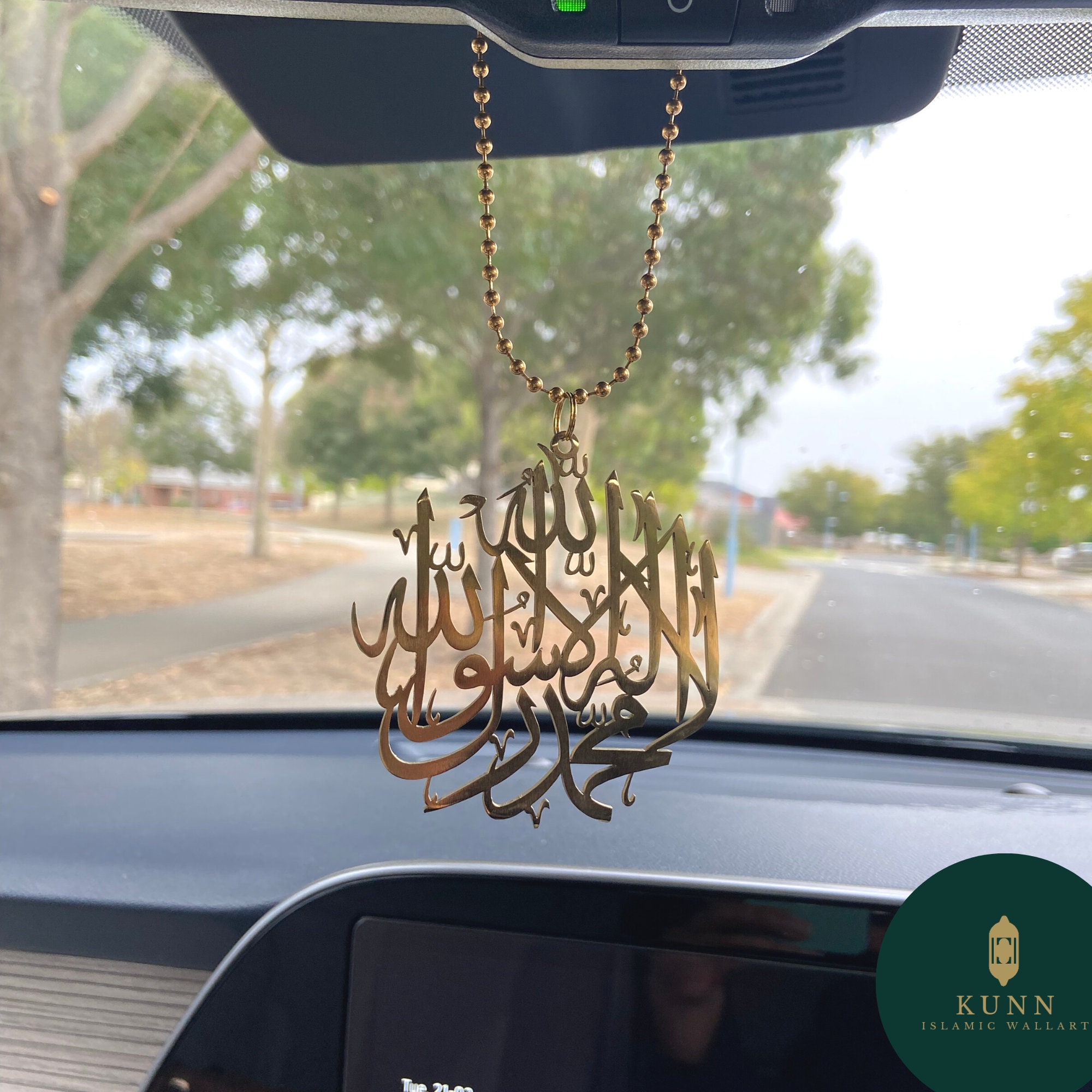 Kalima Islamic Car Hanging Accessories, Islamic Car Hung Decor, Luxury ...