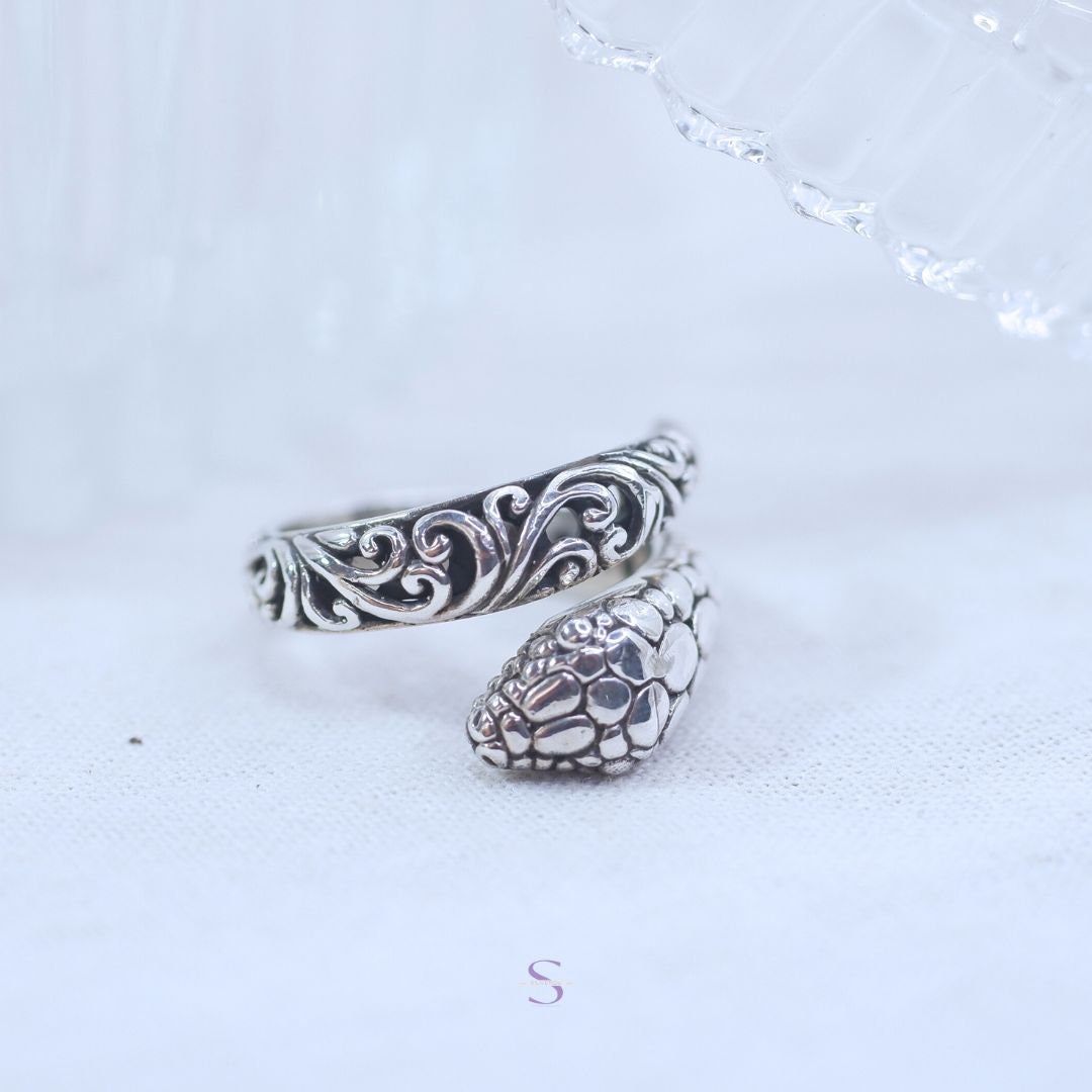 Bali Handmade Jewelry Snakes Ring Made From Silver 925 - Etsy