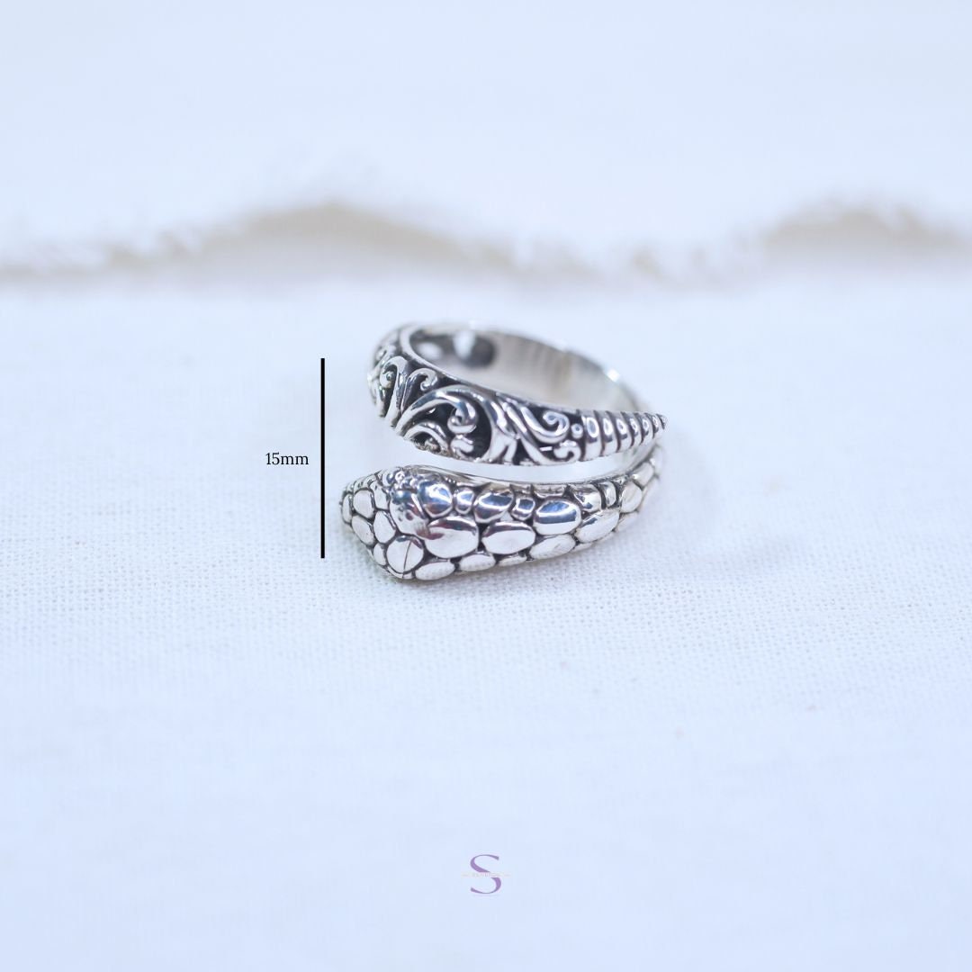 Bali Handmade Jewelry Snakes Ring Made From Silver 925 - Etsy