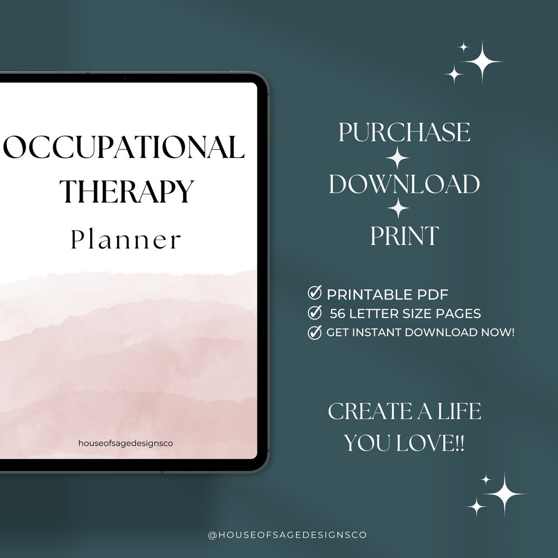 Occupational Therapy Planner, IEP Trackers, OT Planner, School OT ...