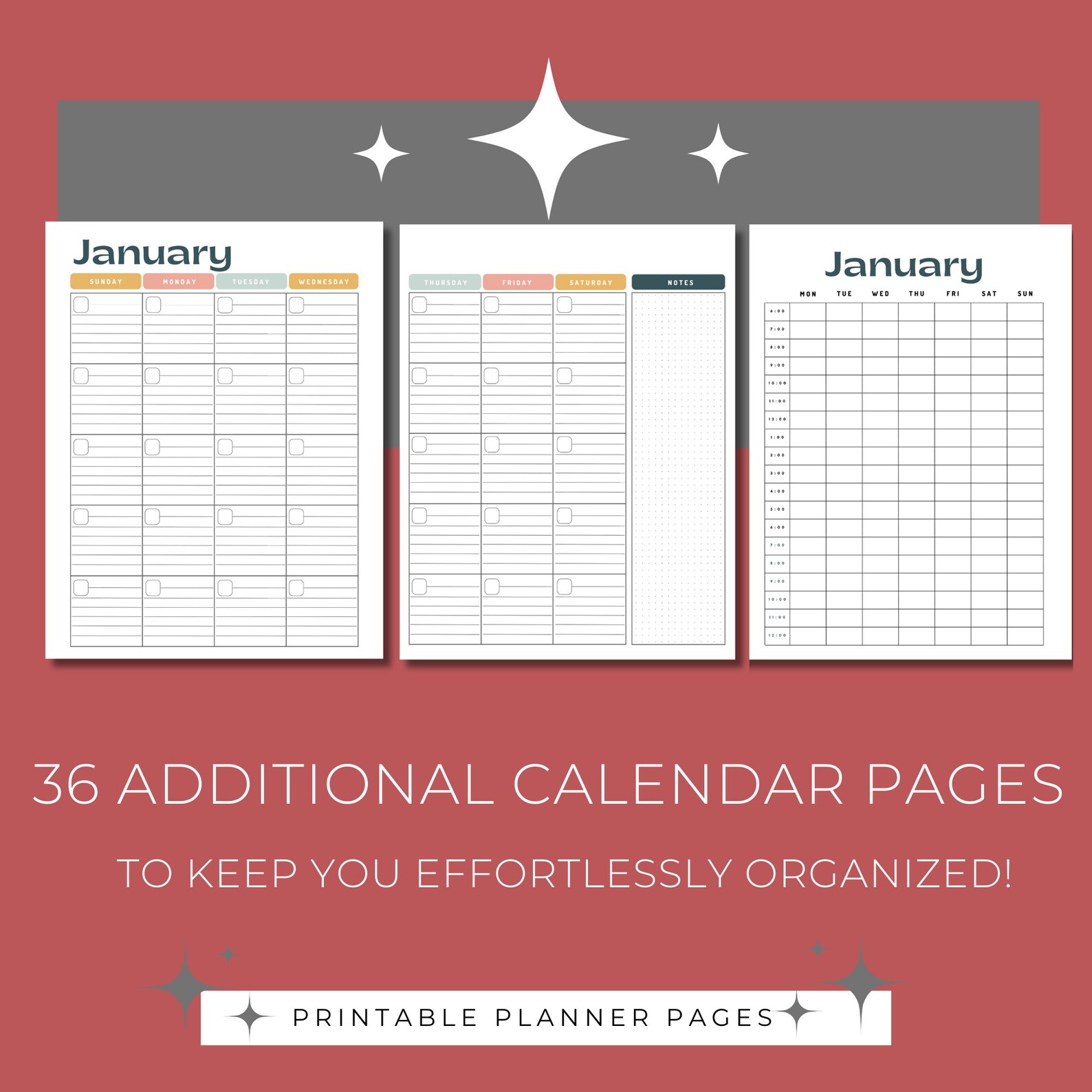Printable Teacher Planner, Classroom Planner, Lesson Planner, PDF ...