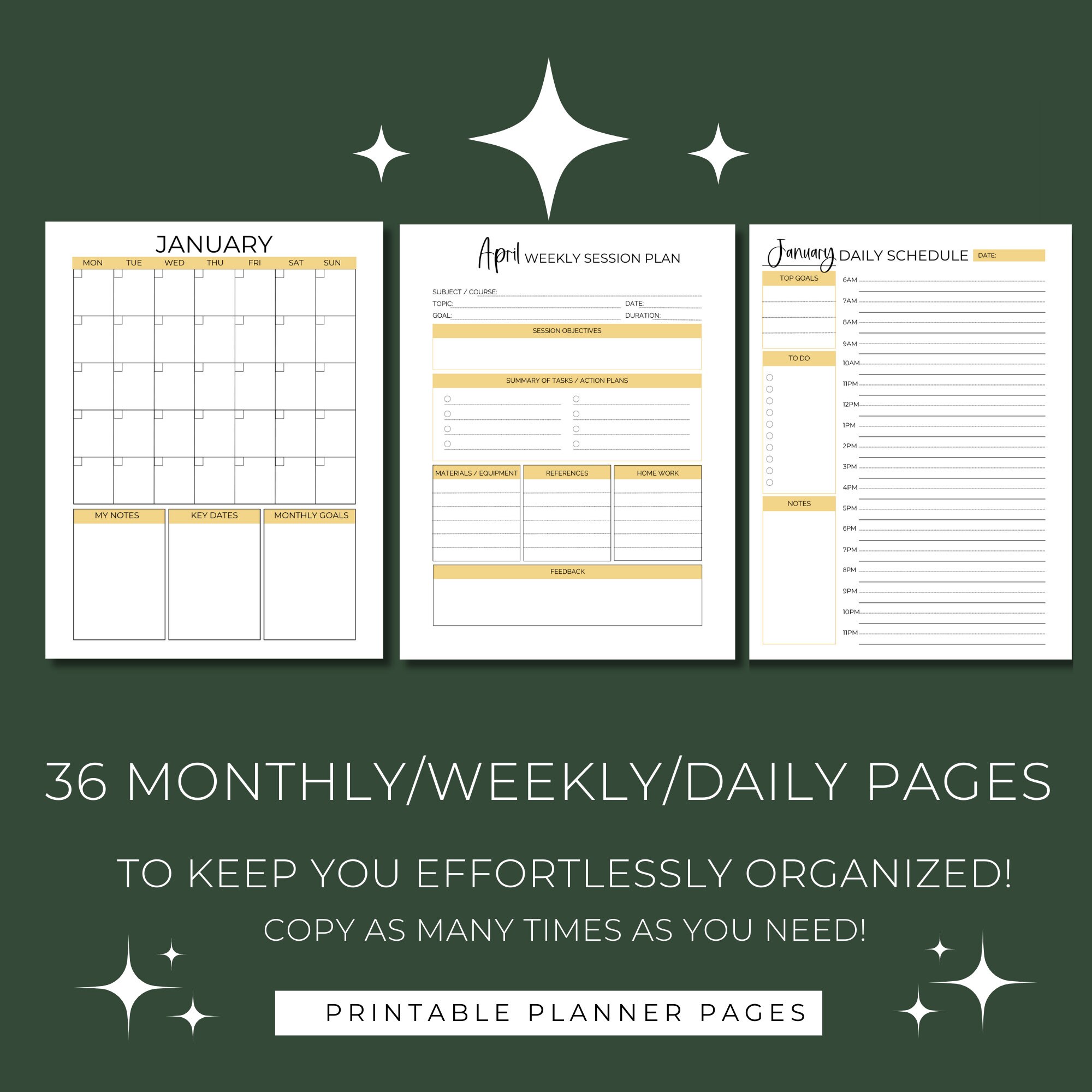 Physical Therapy Planner, IEP Trackers, PT Planner, School PT Planner ...