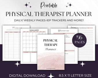 Occupational Therapy Planner, IEP Trackers, OT Planner, School OT ...