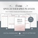 Occupational Therapy Planner, IEP Trackers, OT Planner, School OT ...