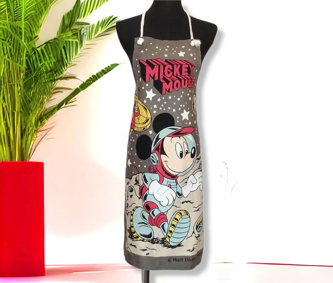 Vintage Mickey Mouse Apron by Walt Disney Company - Etsy