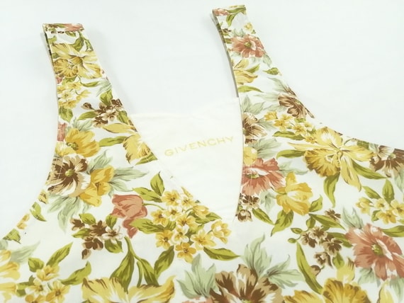 Vintage Givenchy Apron Dress Floral Pattern. Aprons W… - Gem
