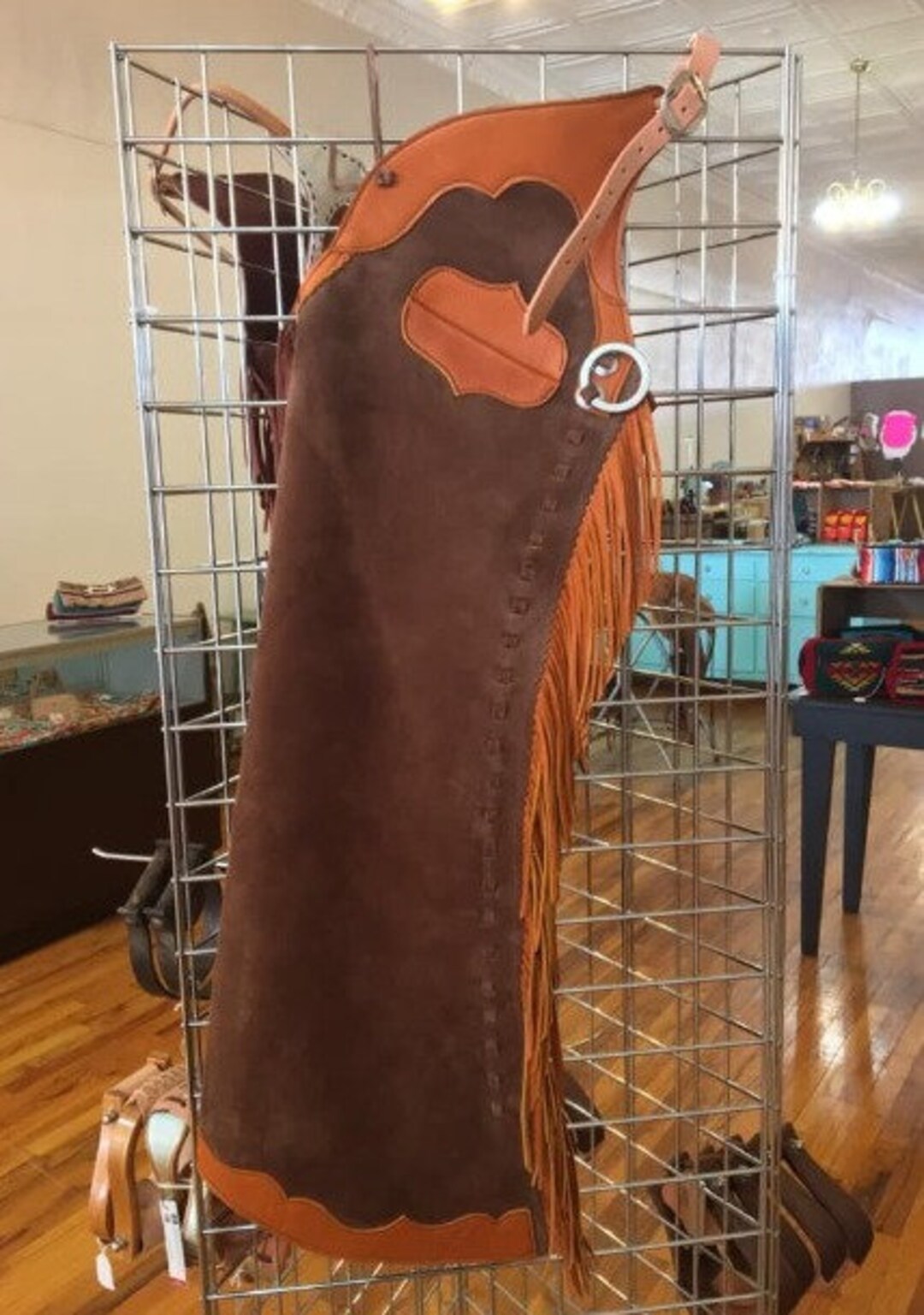 Native American Handmade Cowboy Style Buck Leather Pant Rodeo - Etsy