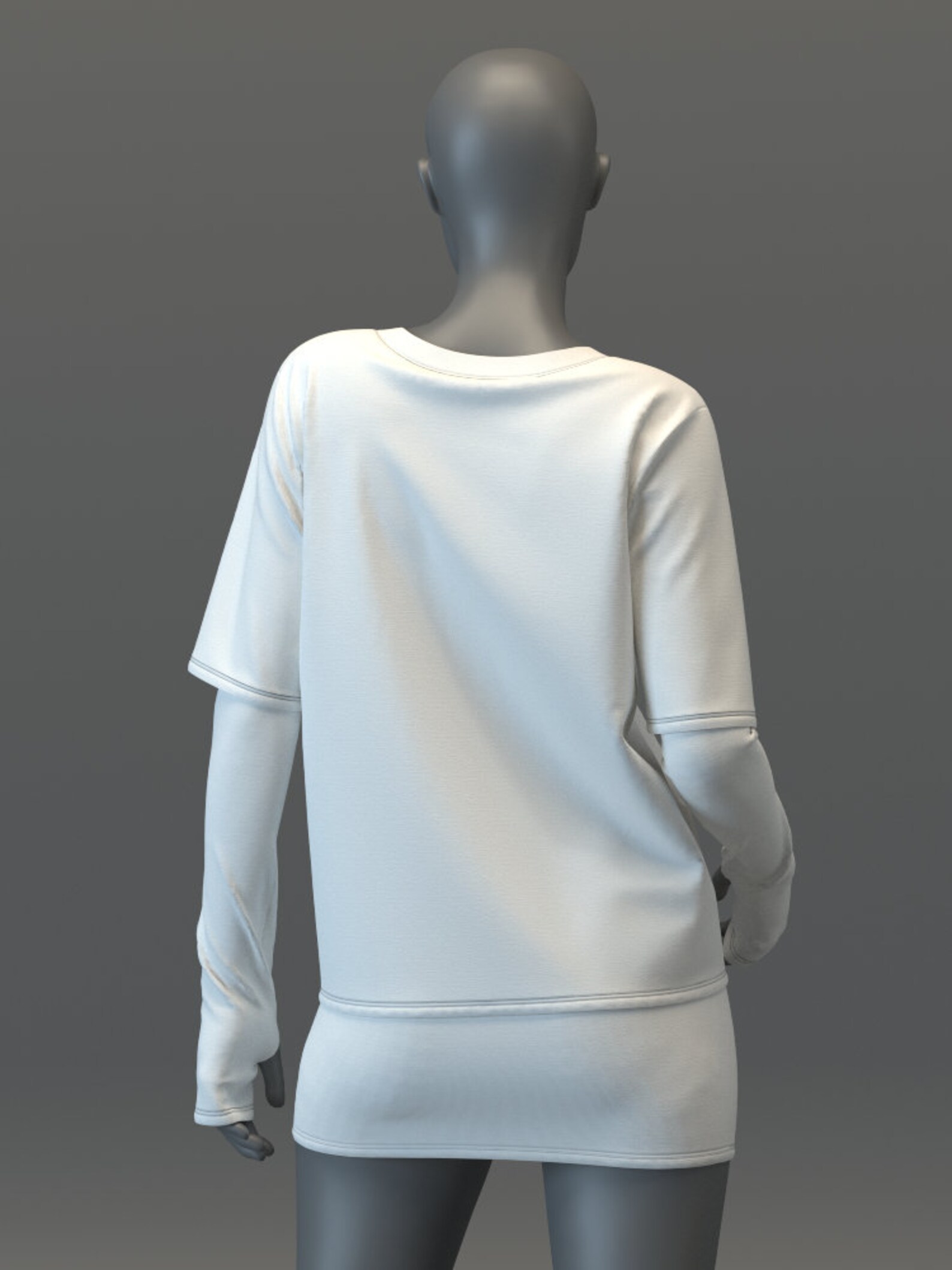 Double Layered T-shirt - Etsy