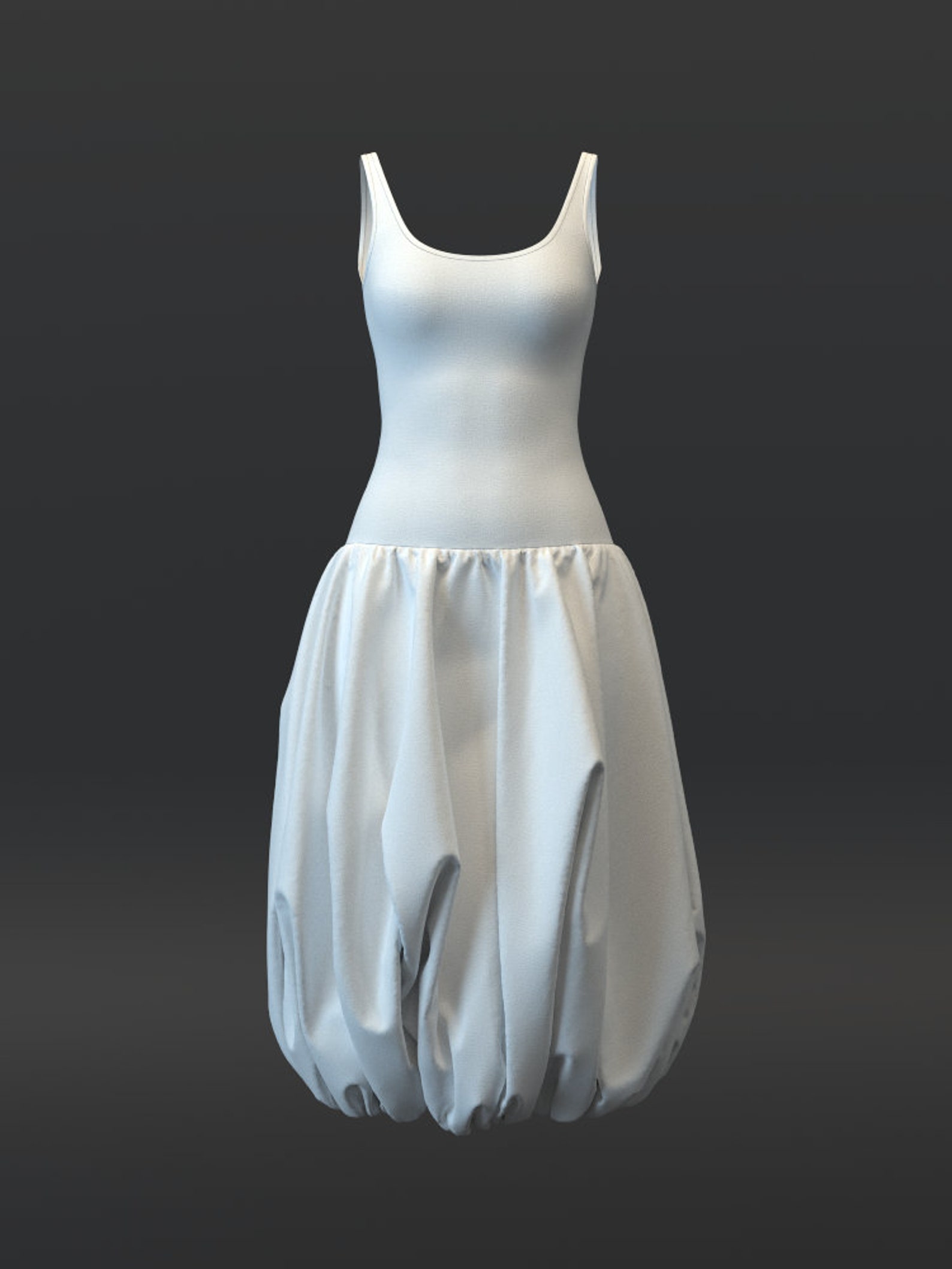 Midi Balloon Dress - Etsy