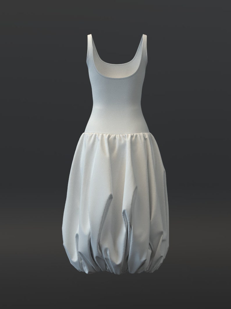Midi Balloon Dress - Etsy