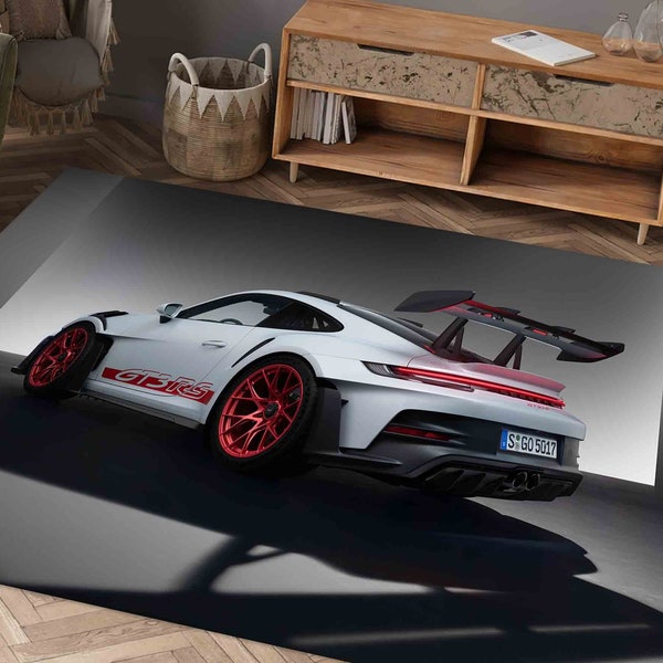 Porsche 911 Gt3 Rug - Etsy UK