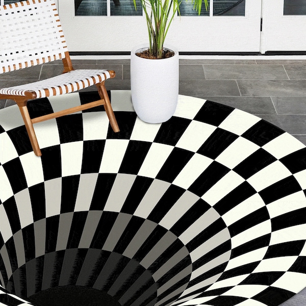 Optical Illusion Rugs - Etsy
